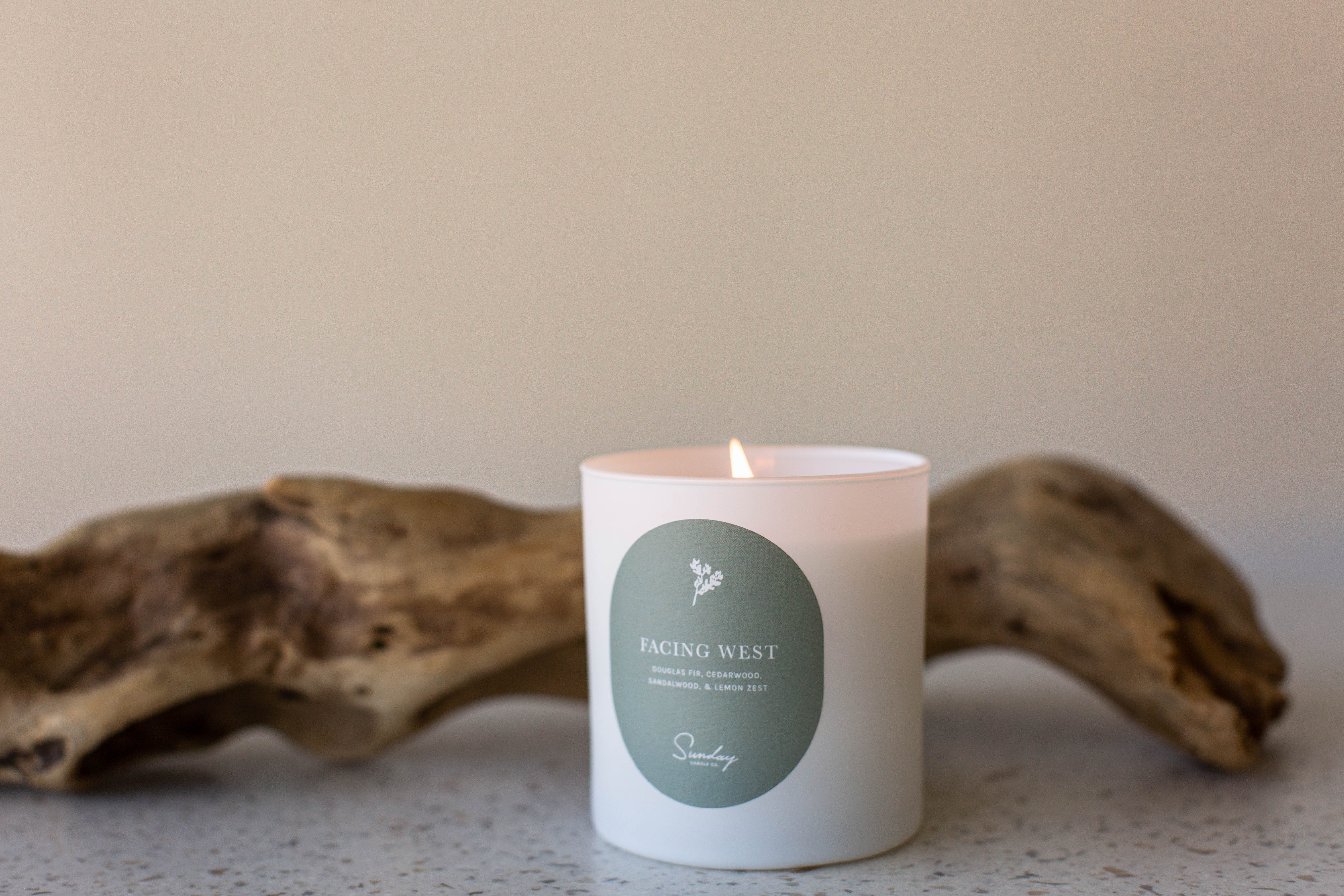 Sunday Candle Co. // Candles with Clean Ingredients